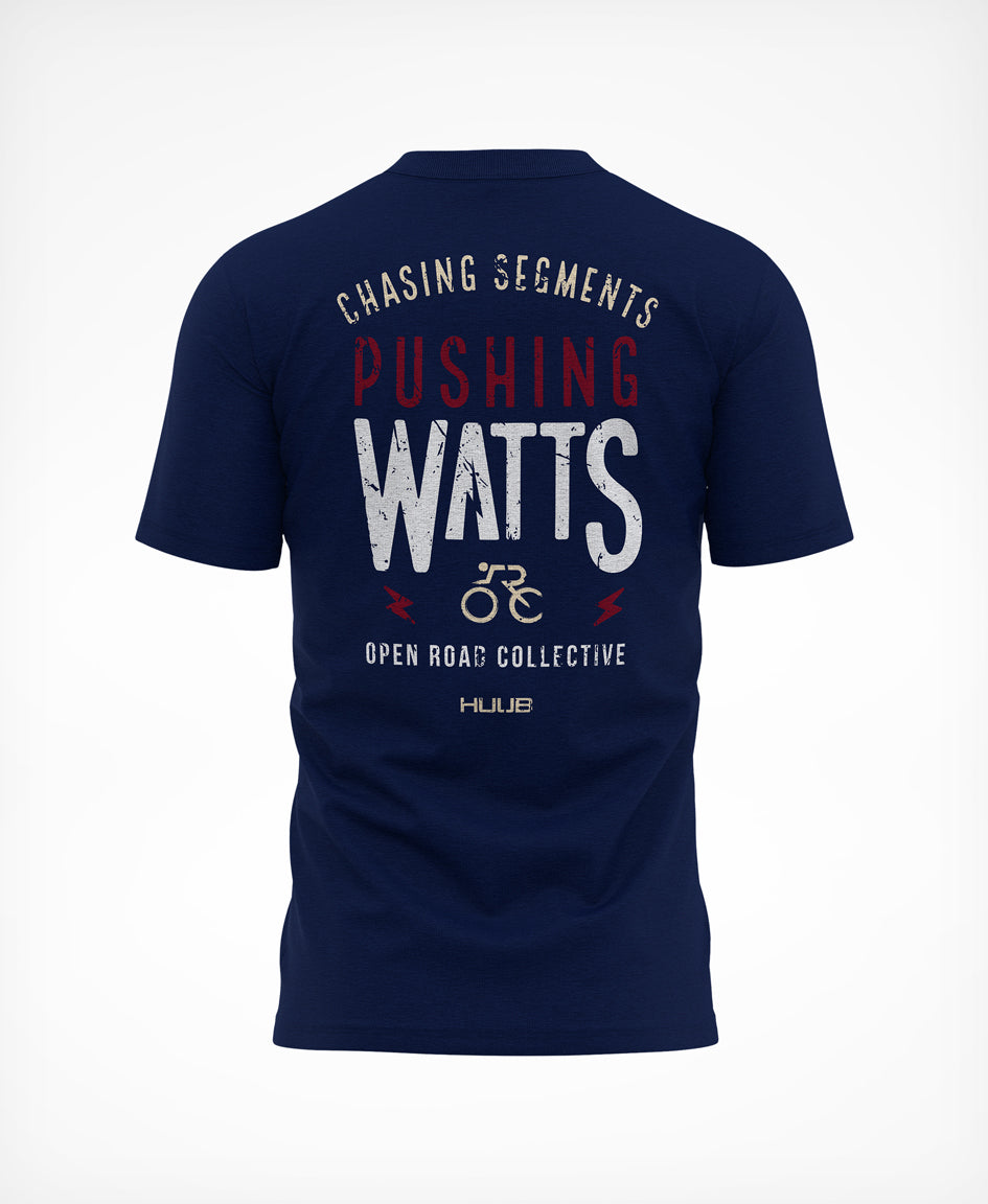 ORC Pushing Watts T-Shirt - Navy — HUUB Australia